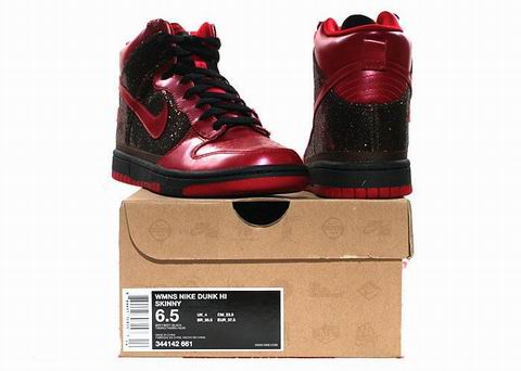 Buy Shinny Girls Nike High tops Sequin Sneakers Red | Rainbow nike ...