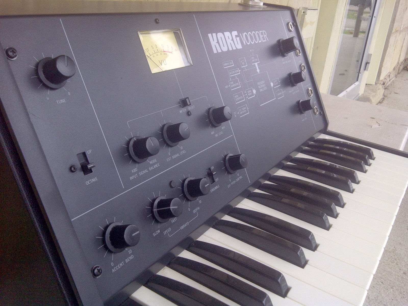 MATRIXSYNTH: KORG VC-10 ANALOG VOCODER SN 162186