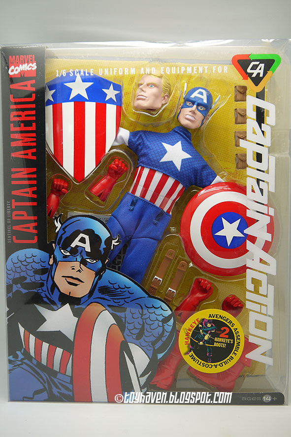 toyhaven: Review Captain Action Marvels Comics 1/6 scale Captain ...