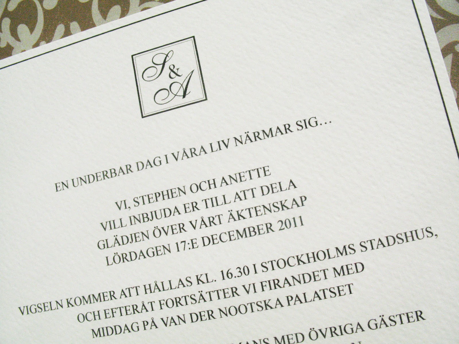 Inspiration for weddings, invitations and stationery: English and ...