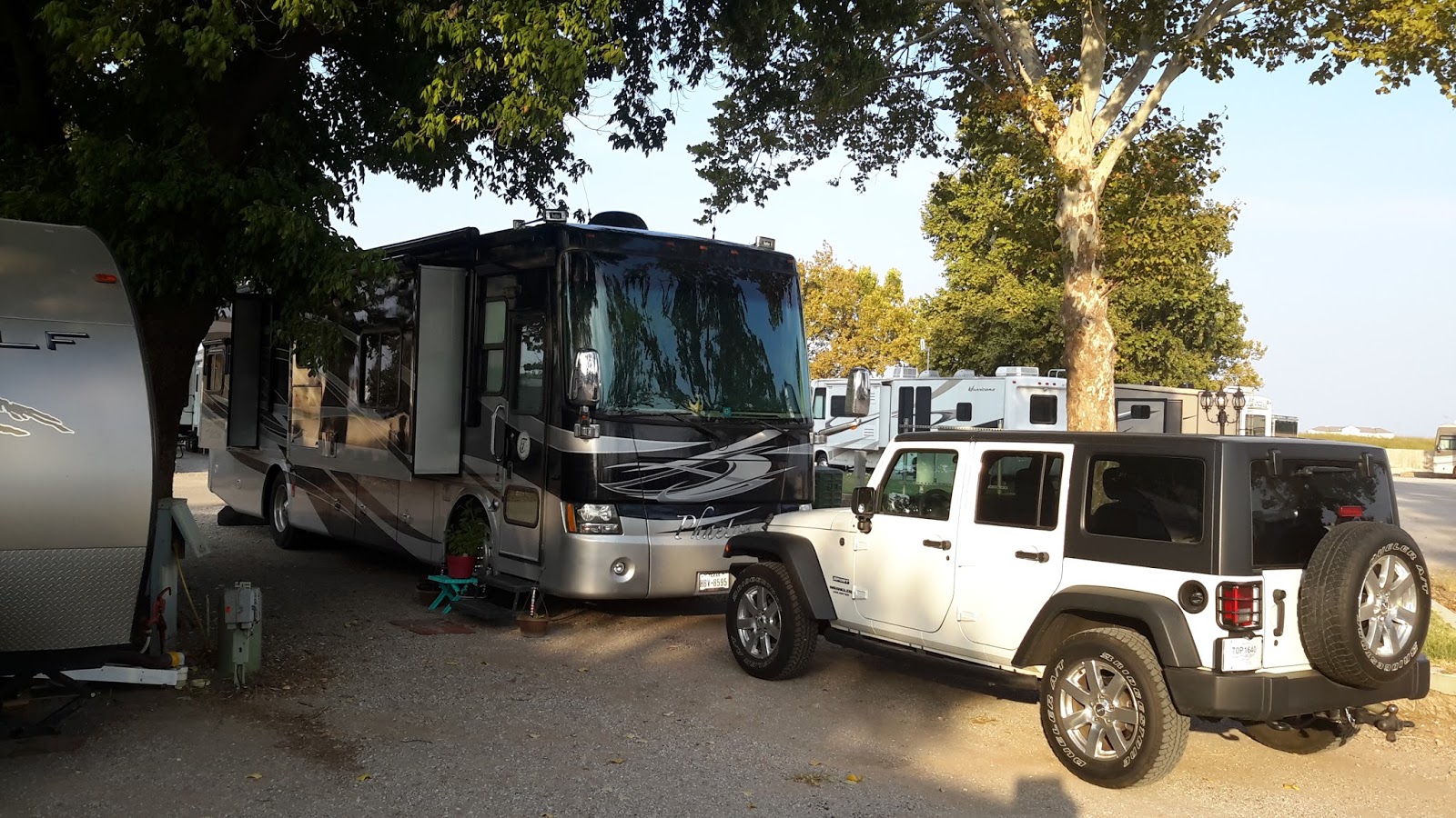 Dwain & Jan's Retirement Travels: In Oklahoma City at Rockwell RV park ...