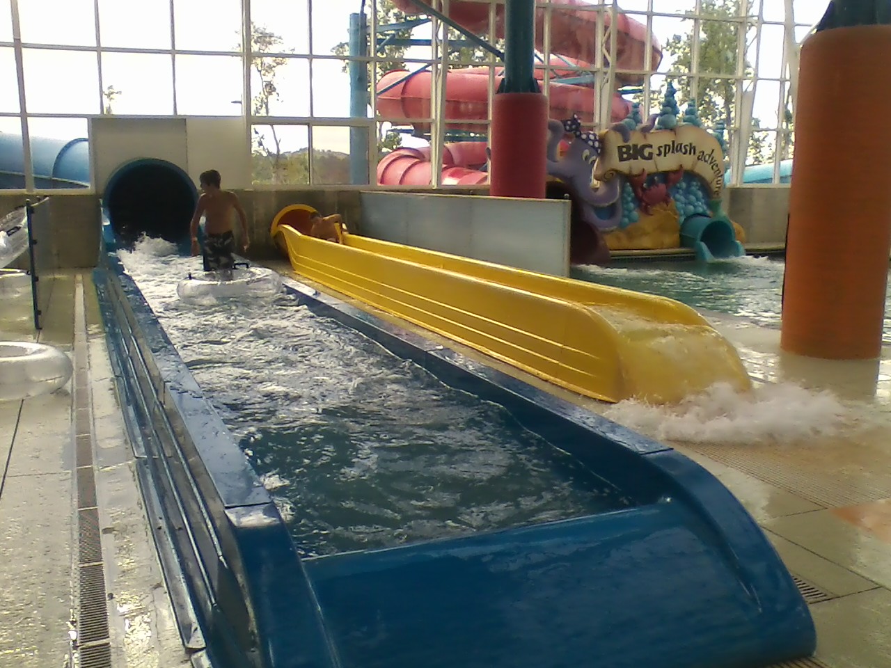 Austin 5: Vacation, first stop BIG SPLASH ADVENTURE