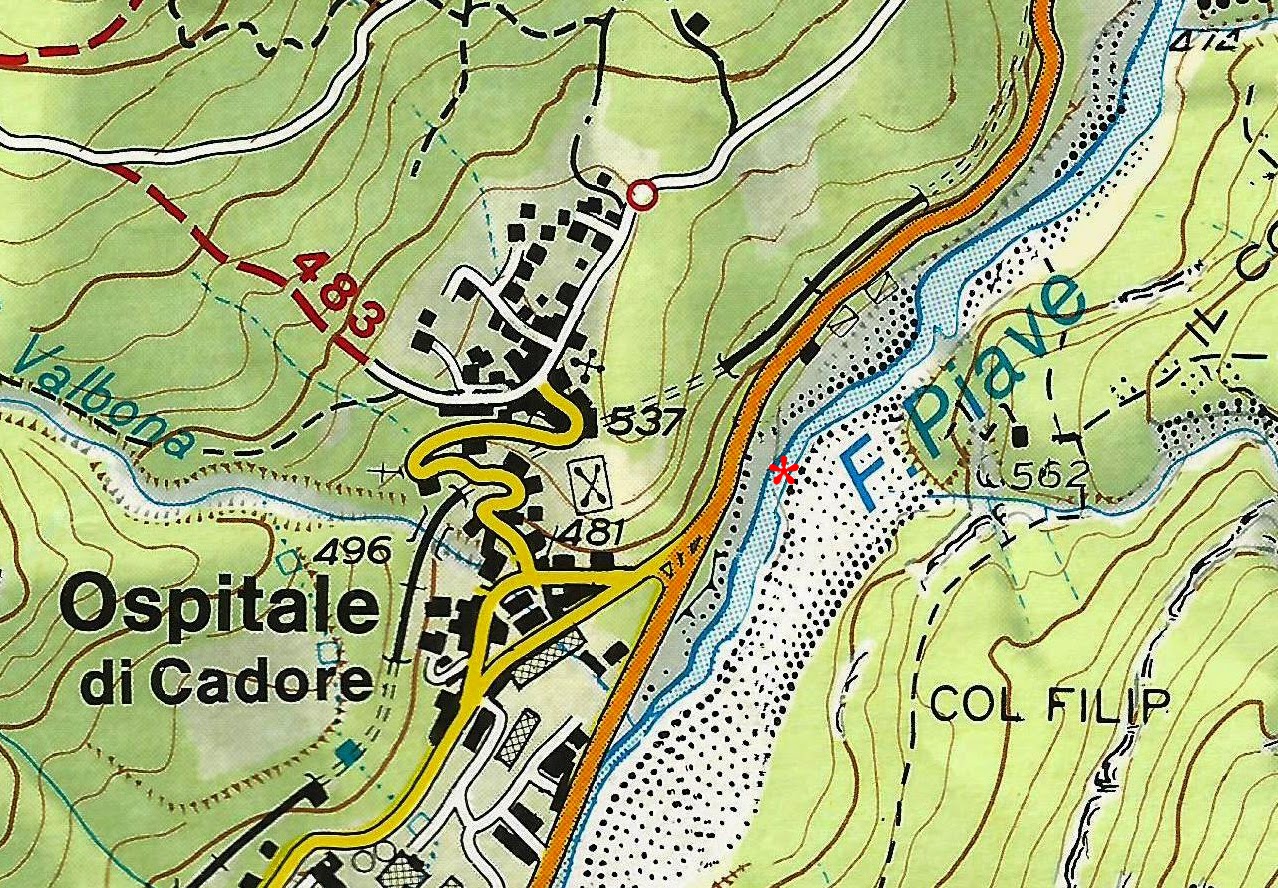 The Door of Perarolo: Another look at the Piave