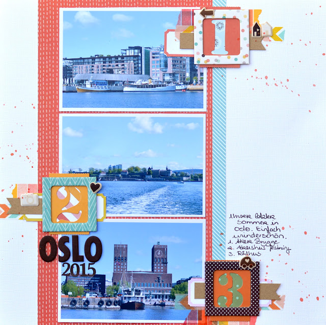 Scrapbook Layout [Oslo 2015] - the scrappy mermaid