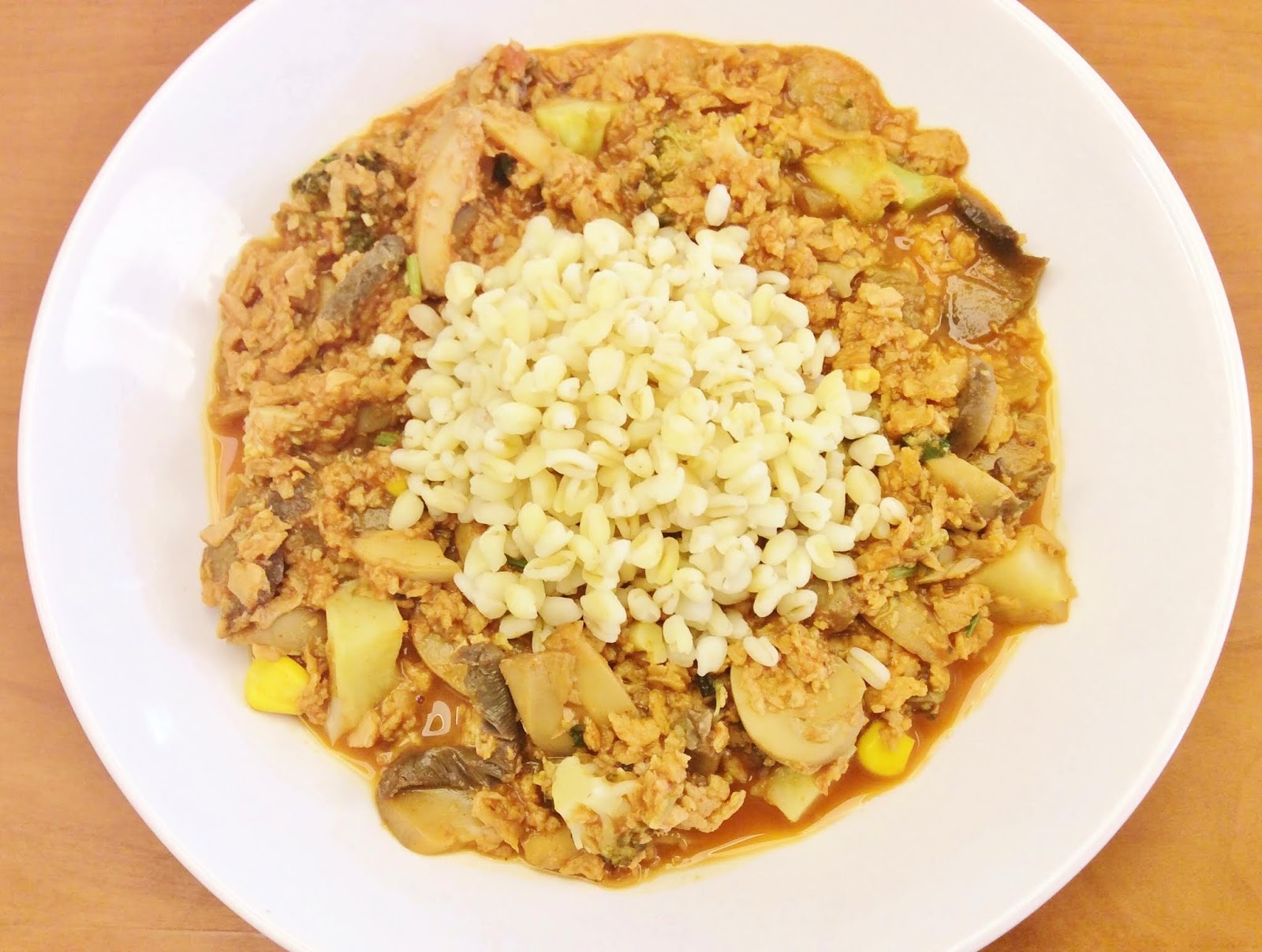 Bolonhesa de Soja e Vegetais (Saudável, Vegan, Sem Glúten/Lactose)