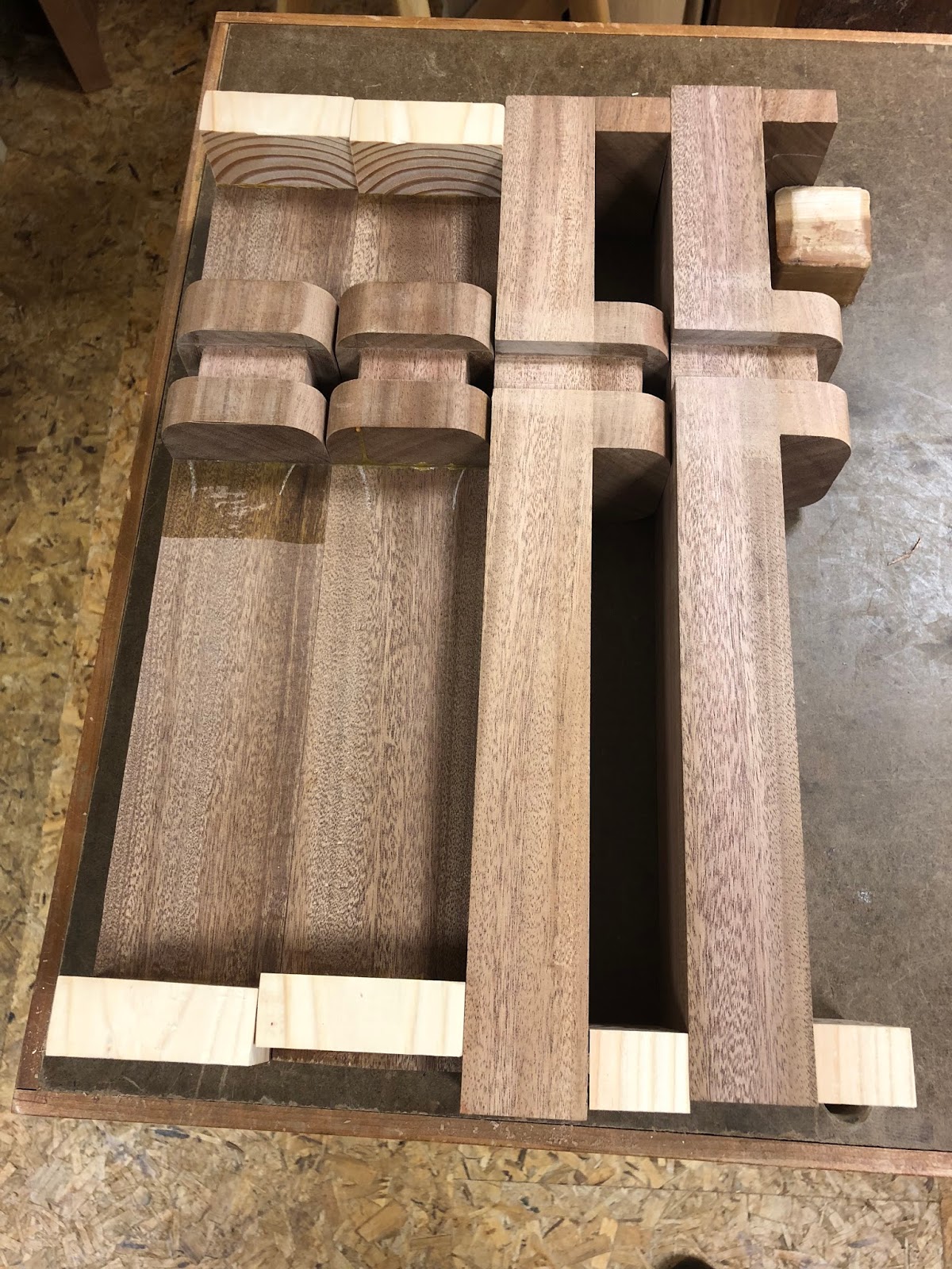 Building the Hal Taylor Rocking Chair - Modifications: New front leg ...