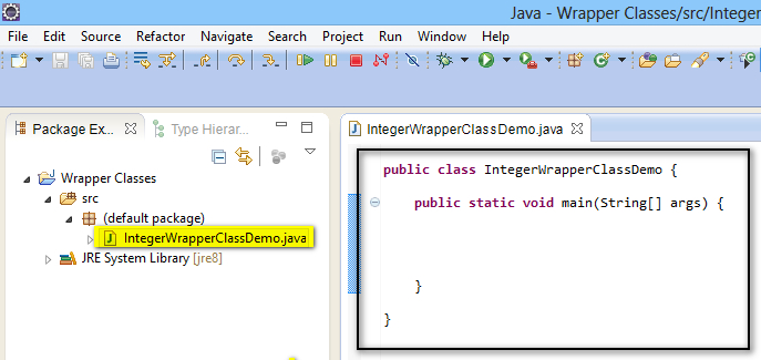 Selenium By Arun 242 Integer Wrapper Class