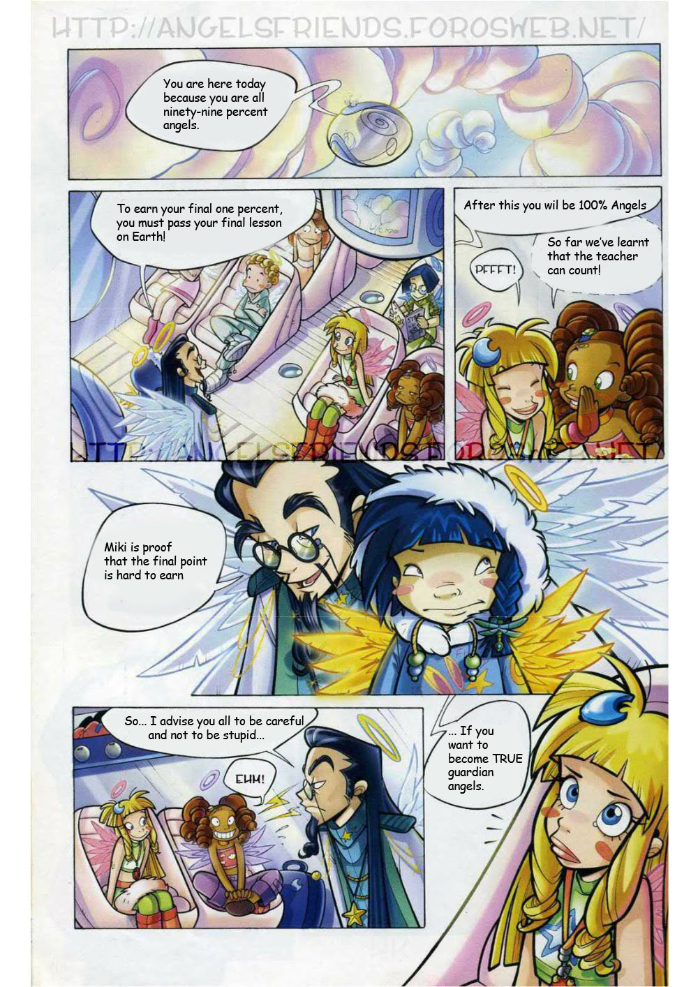 Angels Friends English Scans: Issue 1