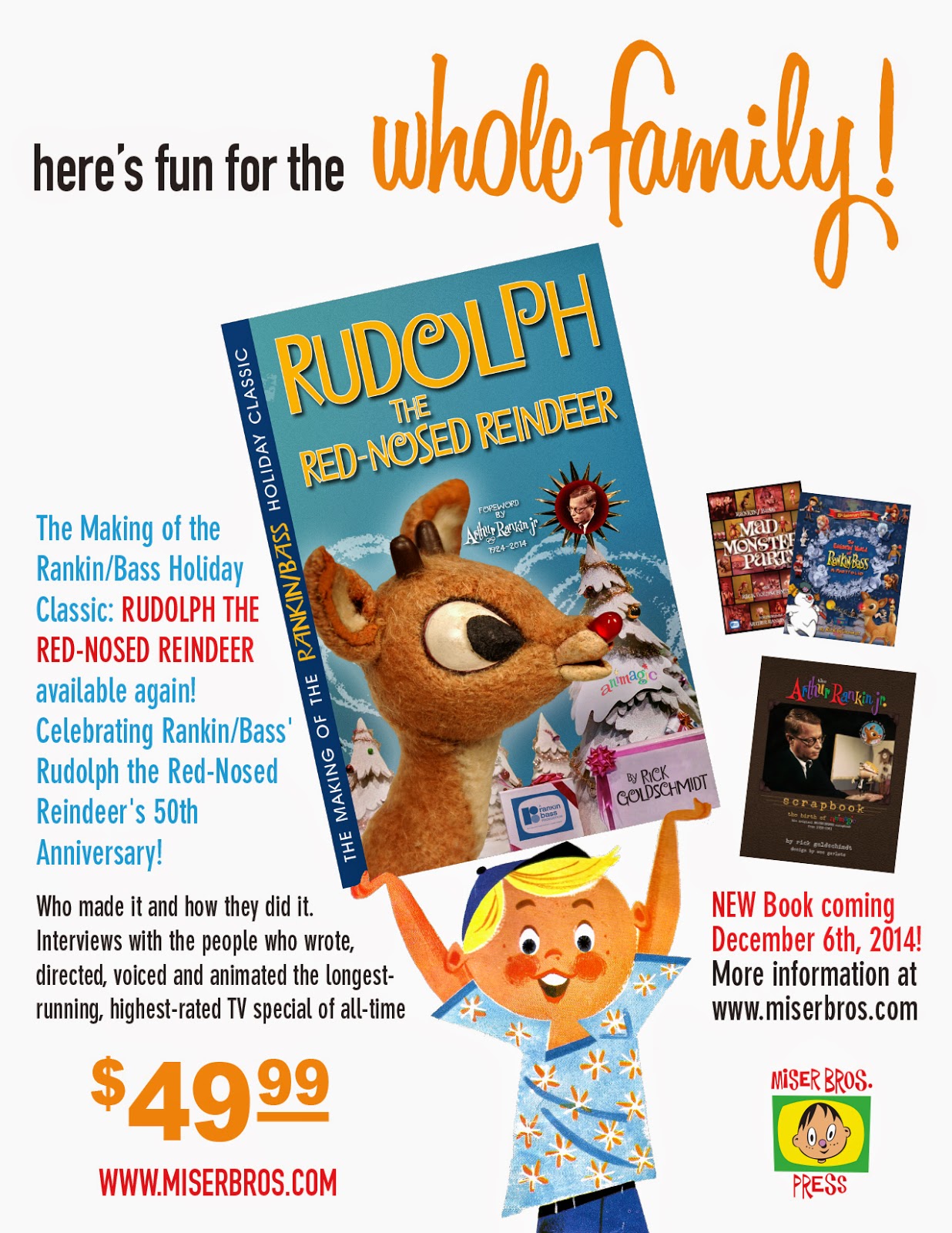 Rankin/Bass-historian: My Rudolph book is up with the corrected price ...