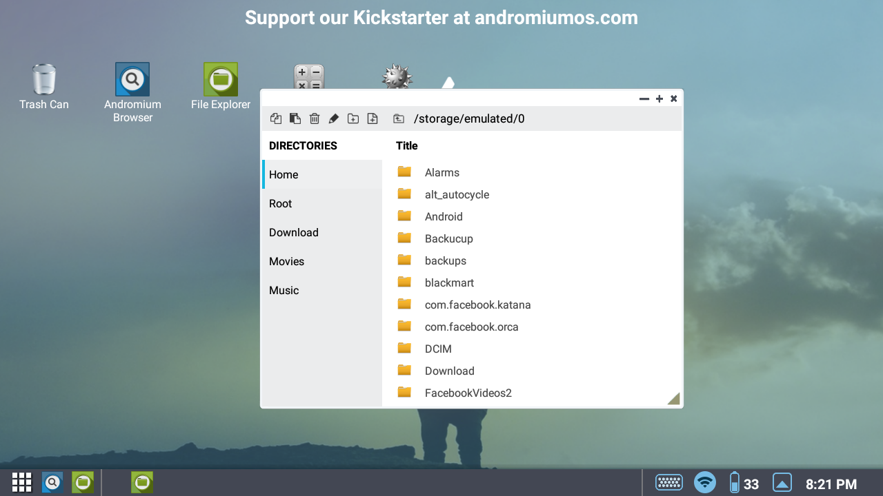 An app which makes your android device like pc - Everything Off