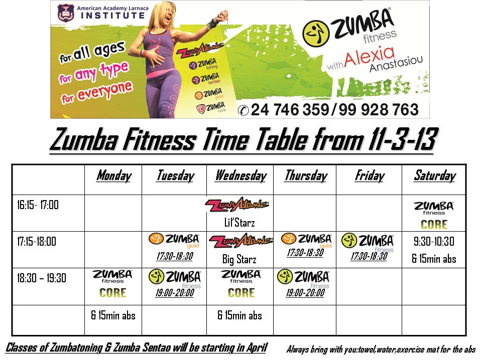 ZUMBA WITH ALEXIA