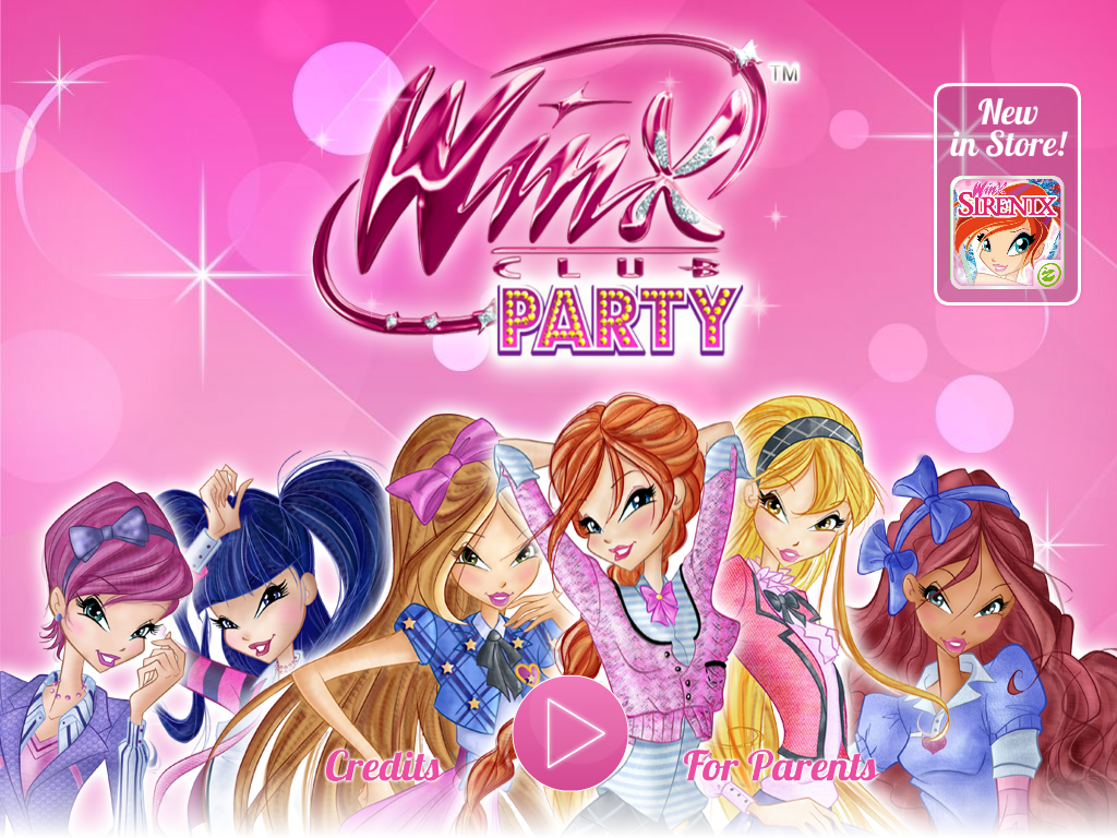 ¡Actualización de la app "Winx Club Party" con la ropa y ...