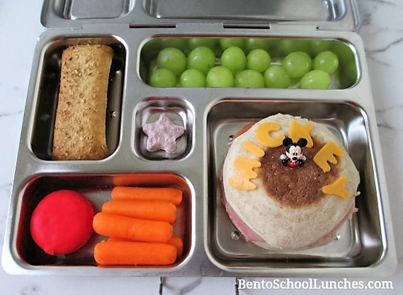 Bento School Lunches : Mickey Mouse Lunches - Happy Birthday MICKEY!