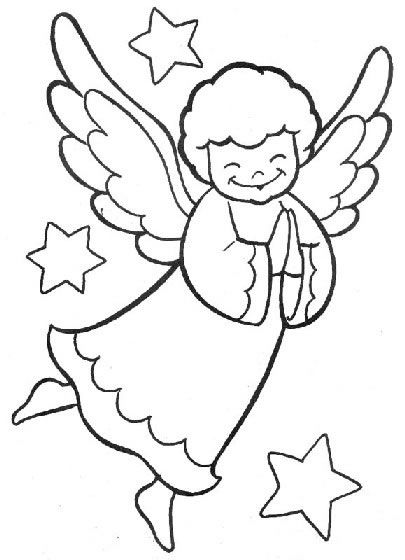 Desenhos De Anjos Para Colorir E Imprimir Desenhos Para Pintar E Imprimir