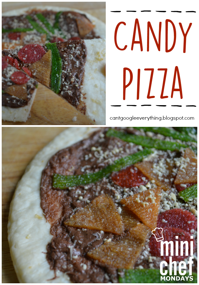 Mini Chef Mondays: Candy Pizza - My Mini Adventurer