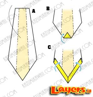 Cómo coser una corbata (método 2) | KaZuMi Kawaii