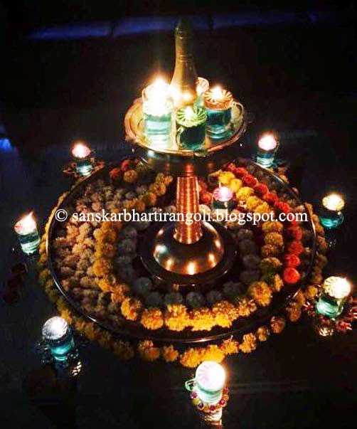 Samai Decoration - Sanskar Bharti Rangoli