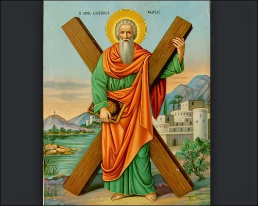 ΓΙΟΡΤΑΖΟΥΜΕ ΣΗΜΕΡΑ 30 ΝΟΕΜΒΡΙΟΥ, ΗΜΕΡΑ ΜΝΗΜΗΣ ΤΟΥ ΑΓΙΟΥ ΚΑΙ ΑΠΟΣΤΟΛΟΥ ...