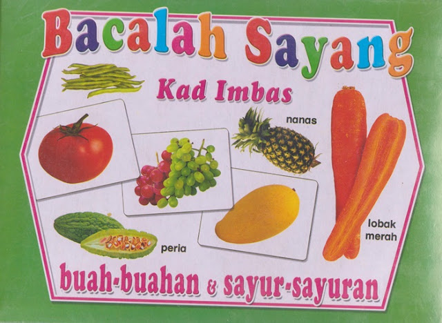 kedai online dhonest: Kad Imbas Bacalah Sayang : Buah-buahan & Sayur ...