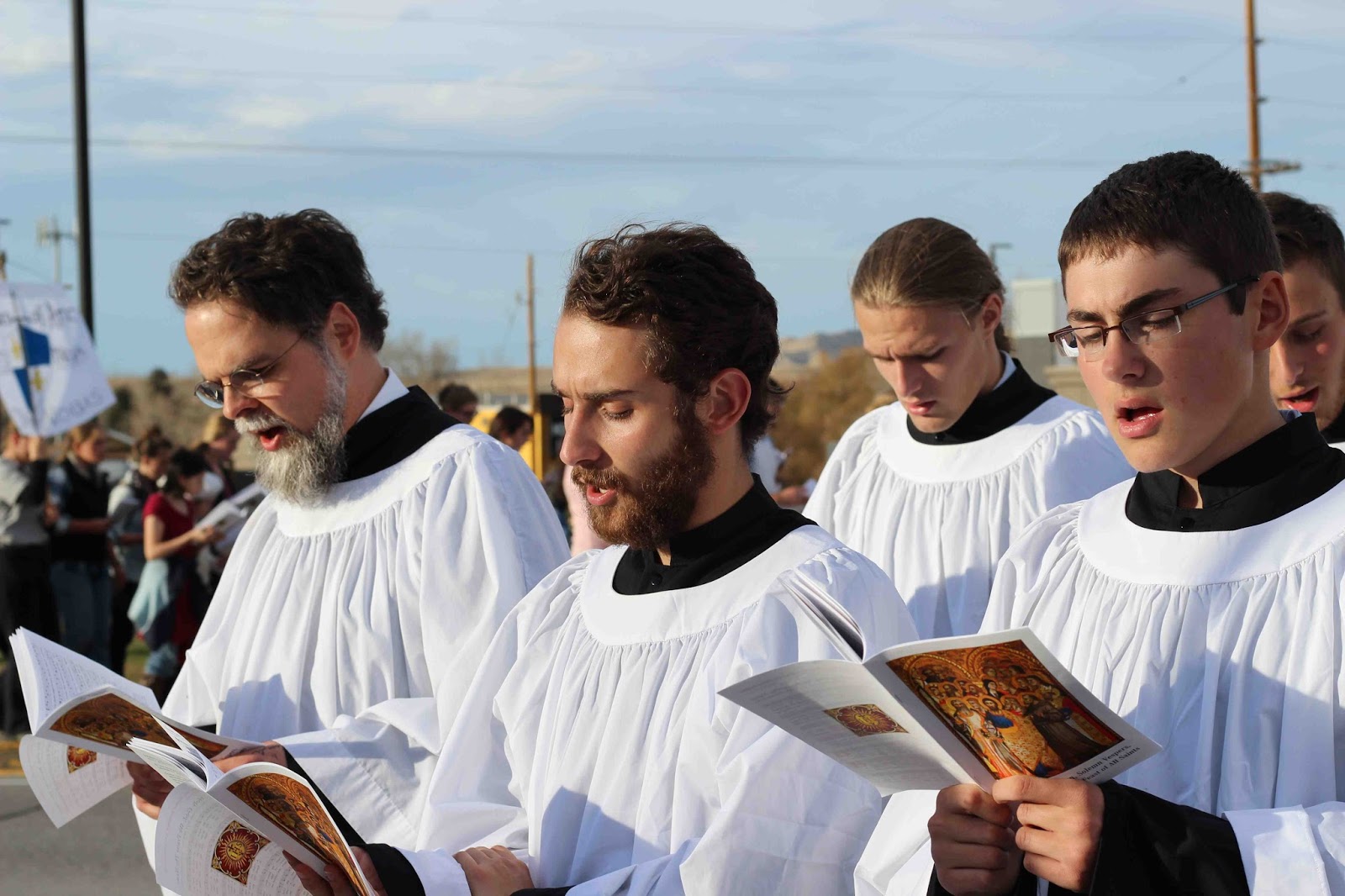New Liturgical Movement: Eucharistic Procession for All Saints’ Day at ...