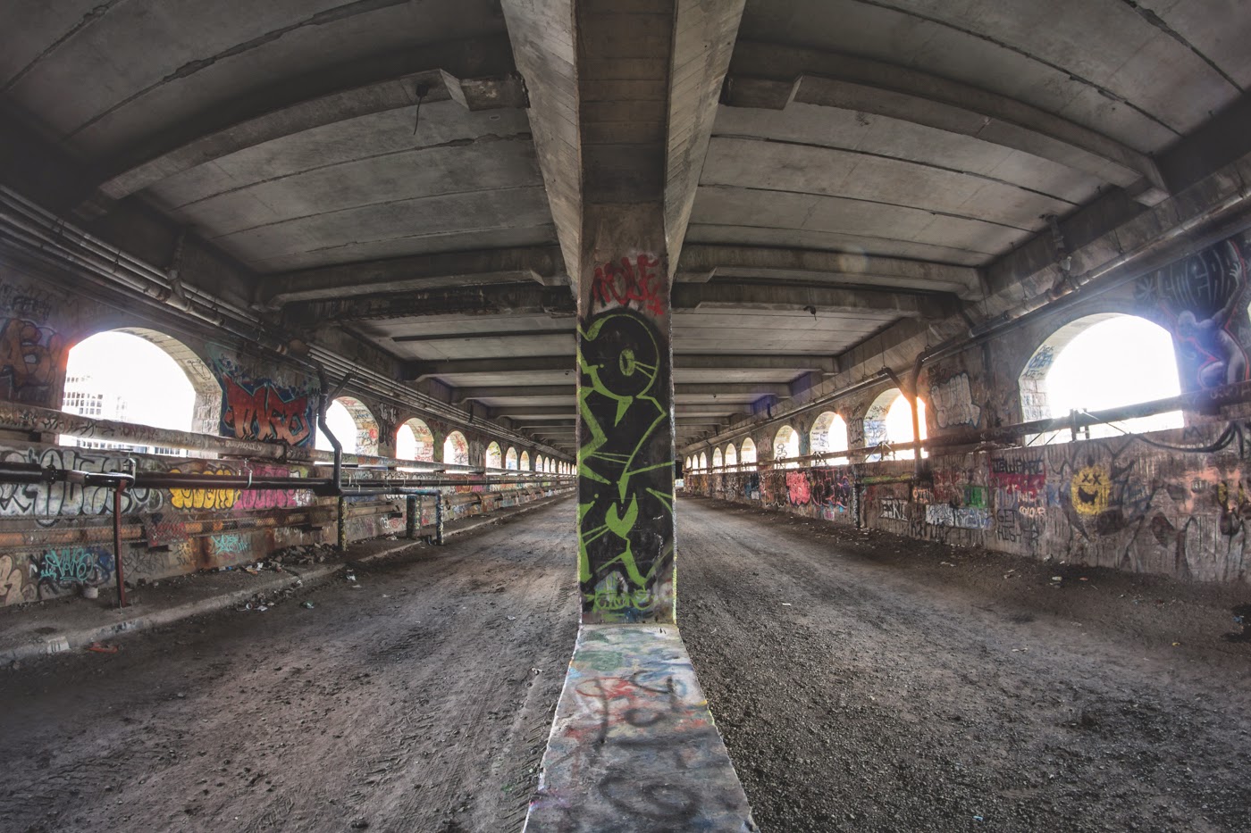 Climbing The Fence: An Abandoned Subway - A blog of photos and ...