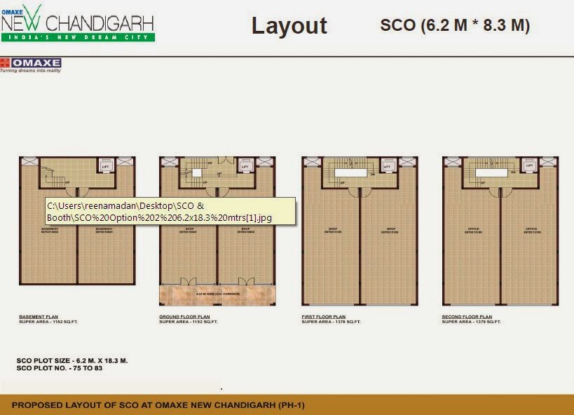 Omaxe Clockton High Street ( SCO, Booths ) Mullanpur New-Chandigarh ...