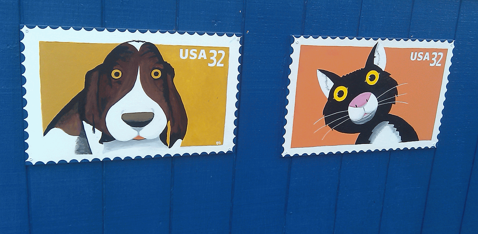 My View of the Honeypot: Post Office Mural