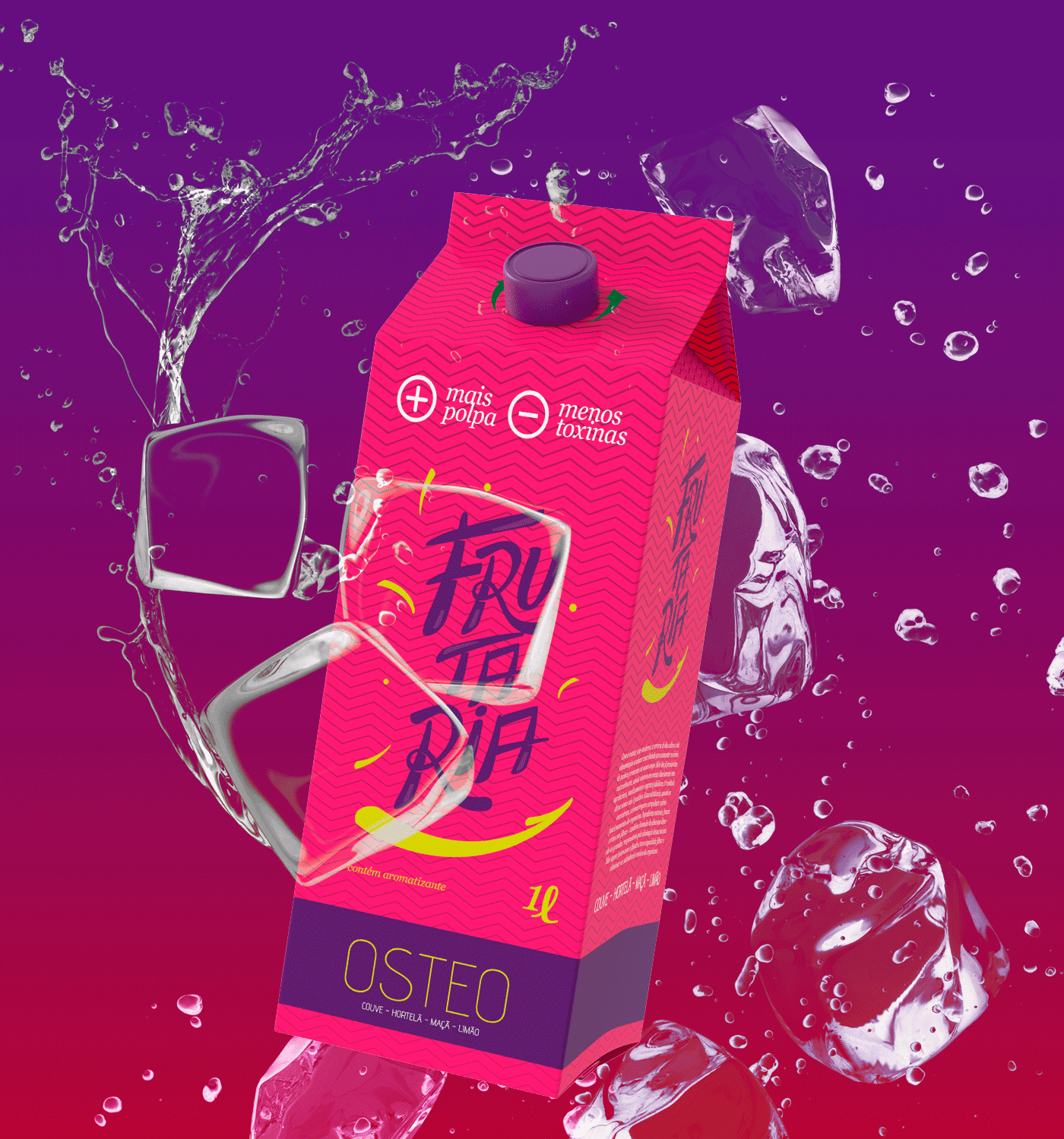 Frutaria – Functional Nectars Juices (Student Project) – Packaging Of ...