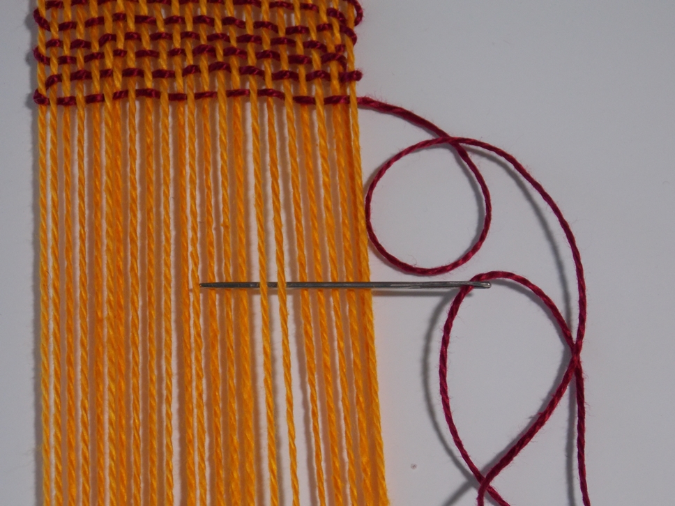 WEAVING FOR FUN: Repeat -- Hemstitching 101 - Ann's Version