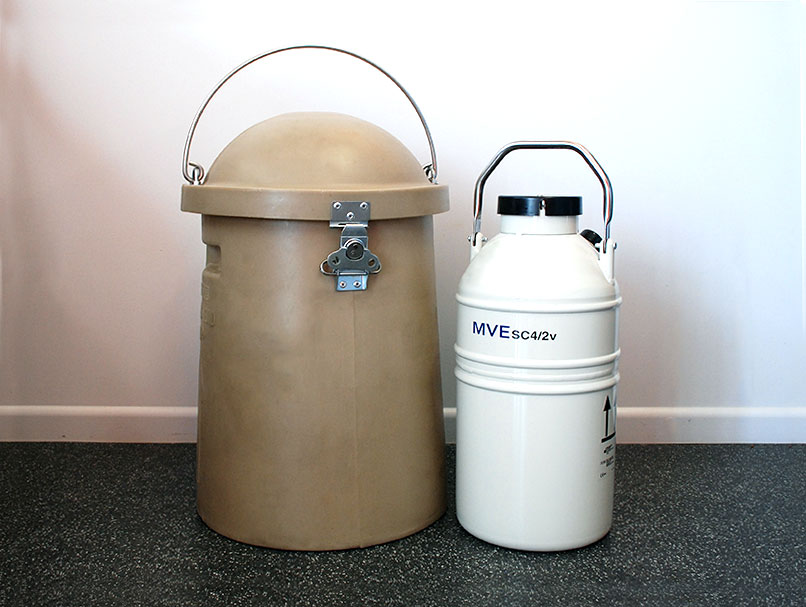 Princeton Cryo: Cryogenic Vapor Shippers Tanks