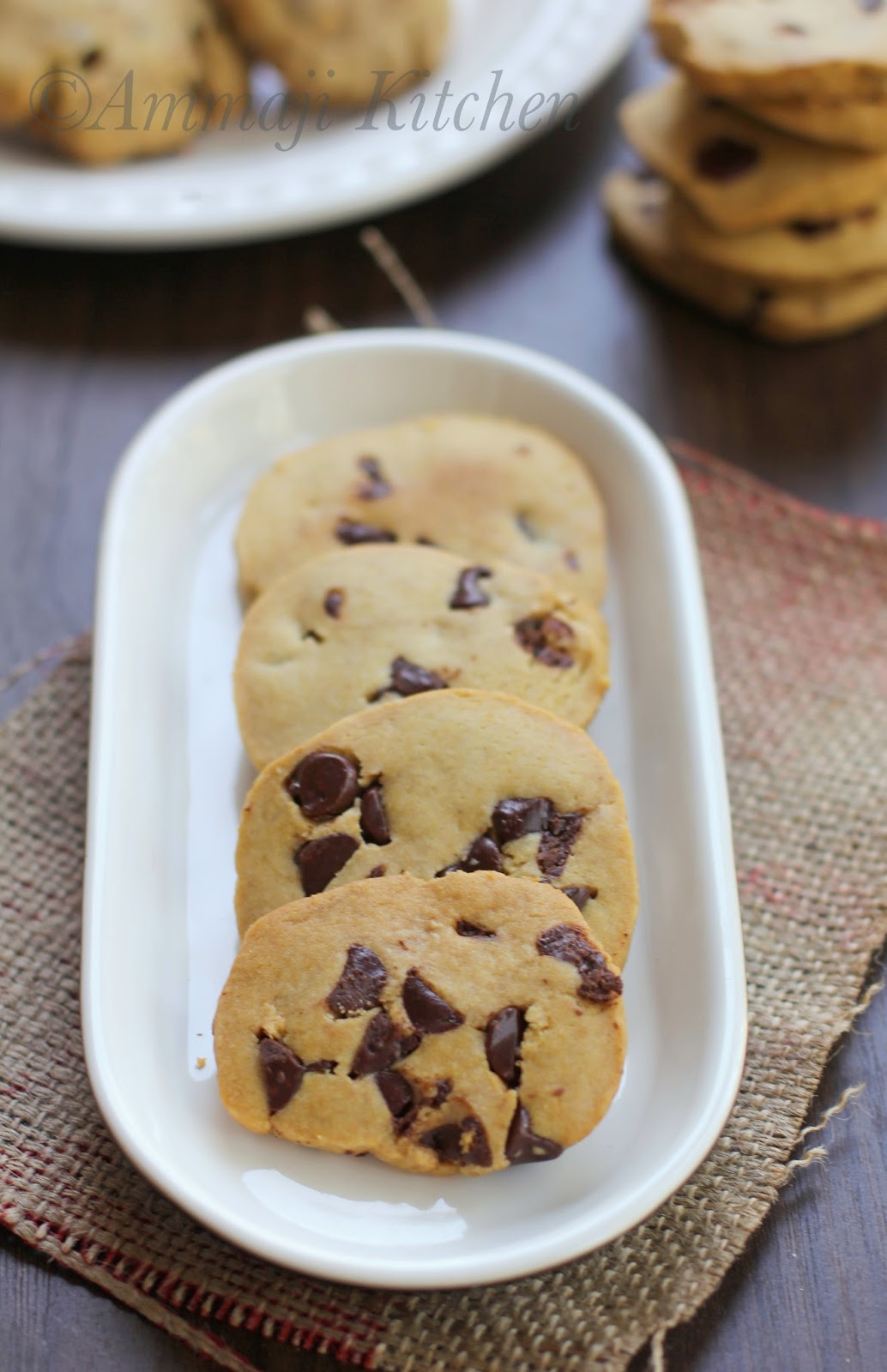 Chocolate Chip Cookies | Indian Food Recipes | Ammaji Kitchen