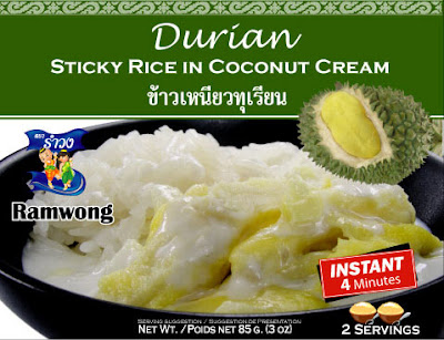 Have You Tasted Thai Durian Sticky Rice in Coconut Cream?