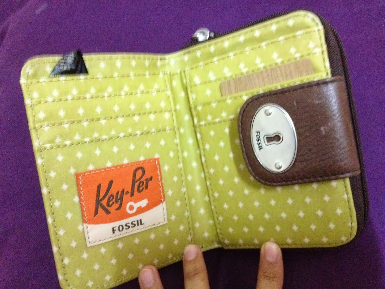 Fashion & Style BY Lizz Iberahim: Fossil Key Per Wallet