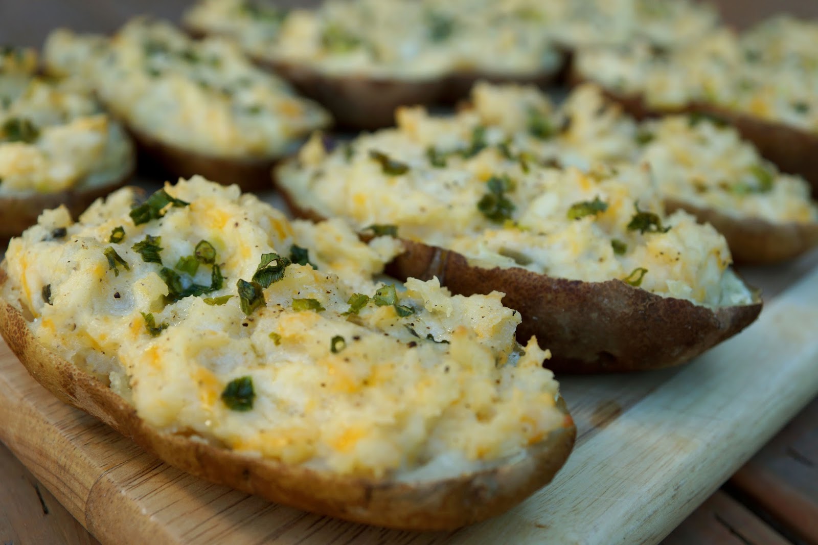 twice baked stuffed potatoes - teacups and cinnamon