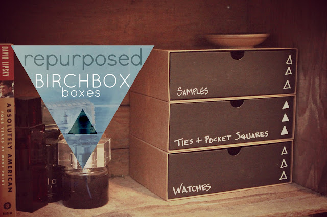 EAT+SLEEP+MAKE: CRAFT: Repurposed Birchbox Boxes