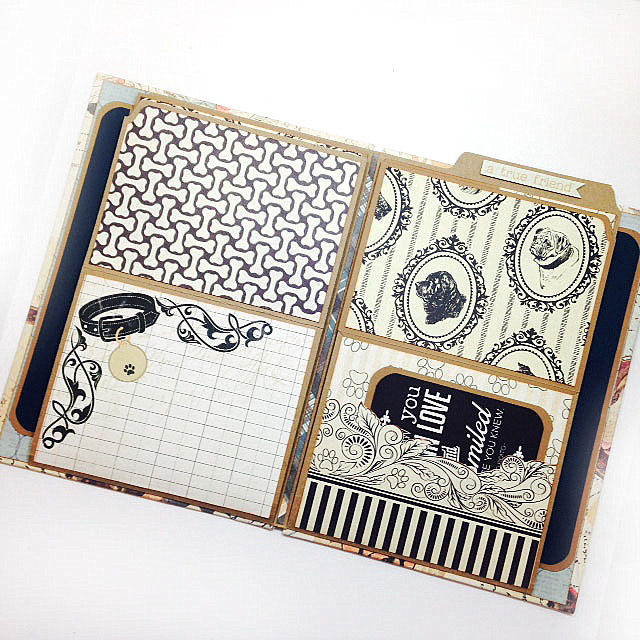 A 'Devoted' File Folder Mini Album | Embrace Serendipity