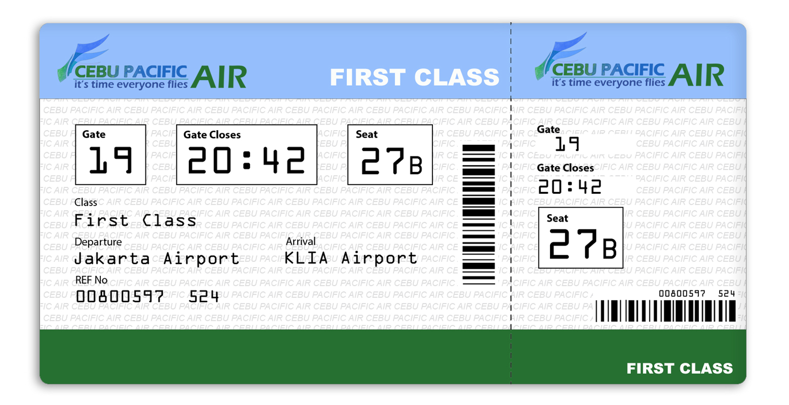 Cebu Pacific Air Identity Corporate