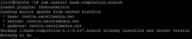 Command line Tab Completion not Working Command line Tab Completion not Working