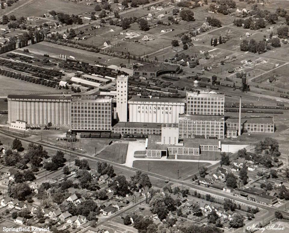 Towns and Nature: Springfield, IL: 1930-2001Flour (Pillsbury) Mill and ...
