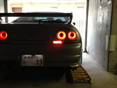 One Man's Lonely Adventures In His R33 Skyline GT-R: HID Rear Fog Lamp ...