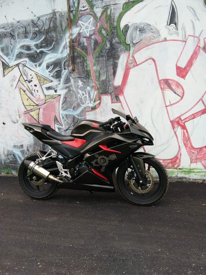 Modifikasi Honda CBR 150 K45A Full Body All New Honda CBR250RR Custom ...