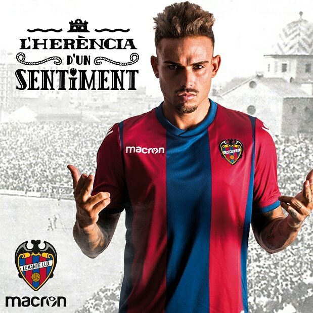 Levante 17-18 La Liga Kits Revealed - Footy Headlines