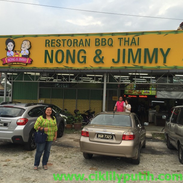 CikLilyPutih The Lifestyle Blogger: Dinner Di Nong & Jimmy Thai Seafood BBQ
