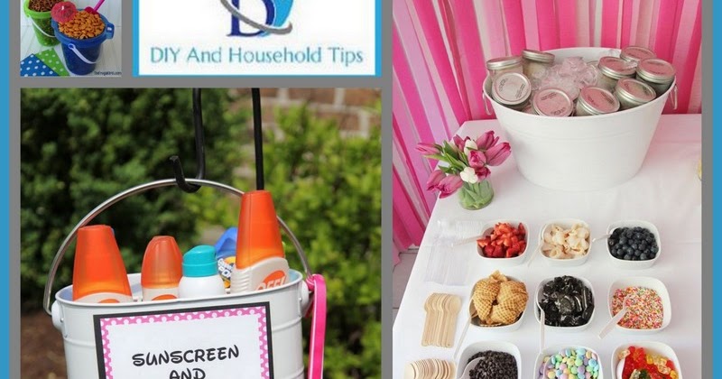 DIY And Household Tips: 19 Summer Party Ideas Anyone Can Do