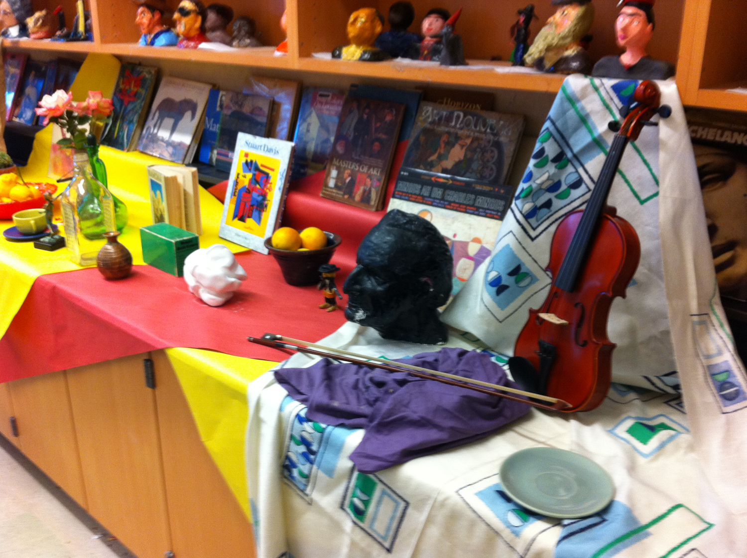 Portola Middle School Art Program - Orange, California: Still Life Project