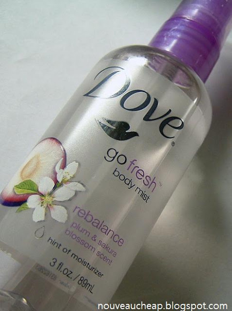 Review: Dove Go Fresh Rebalance Plum & Sakura Blossom Body Mist ...