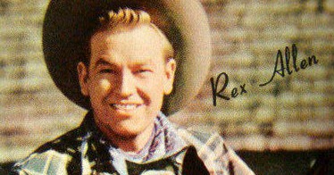 FROM THE VAULTS: Rex Allen born 31 December 1920