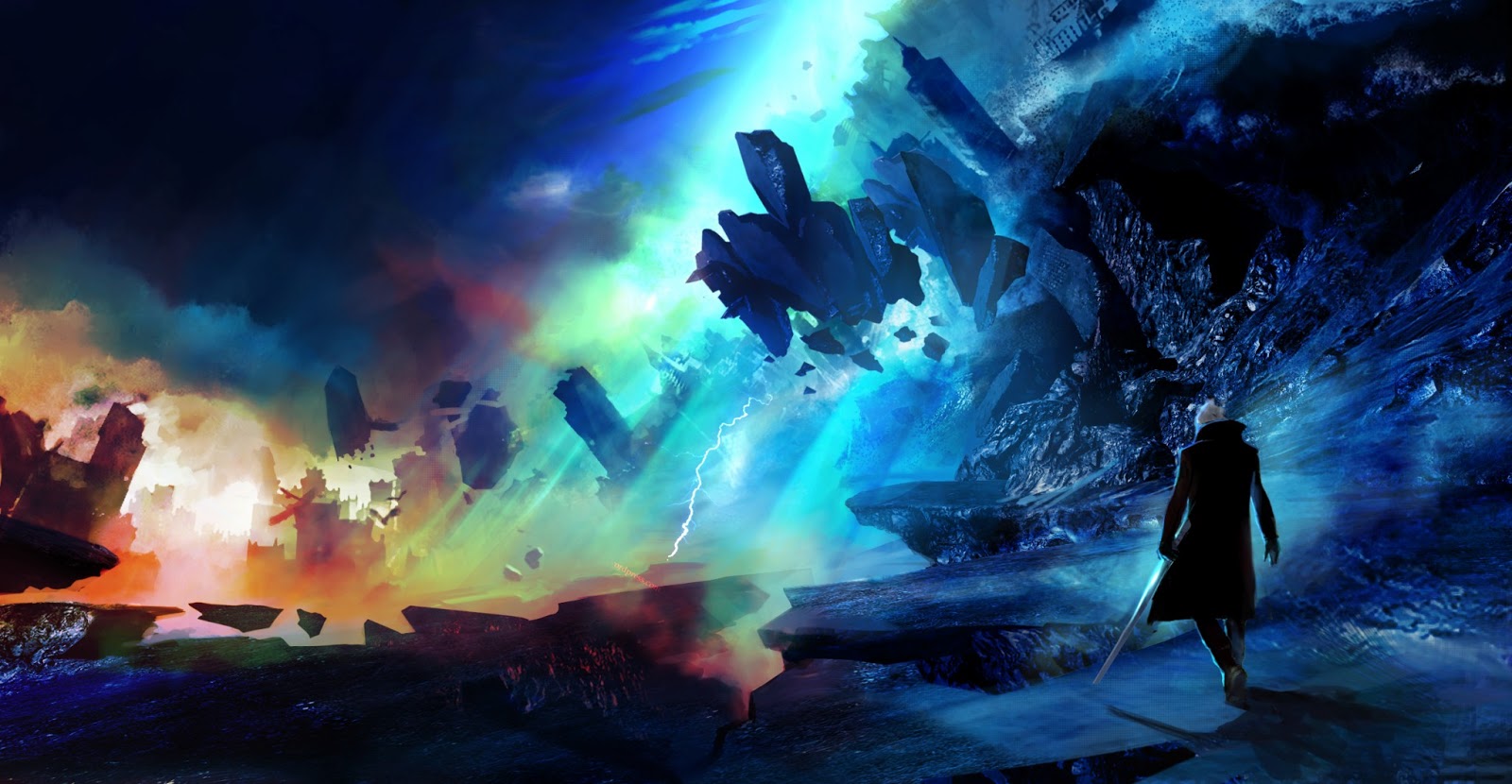 TALEXI'S WORLD: Some DmC Environment Concept Art