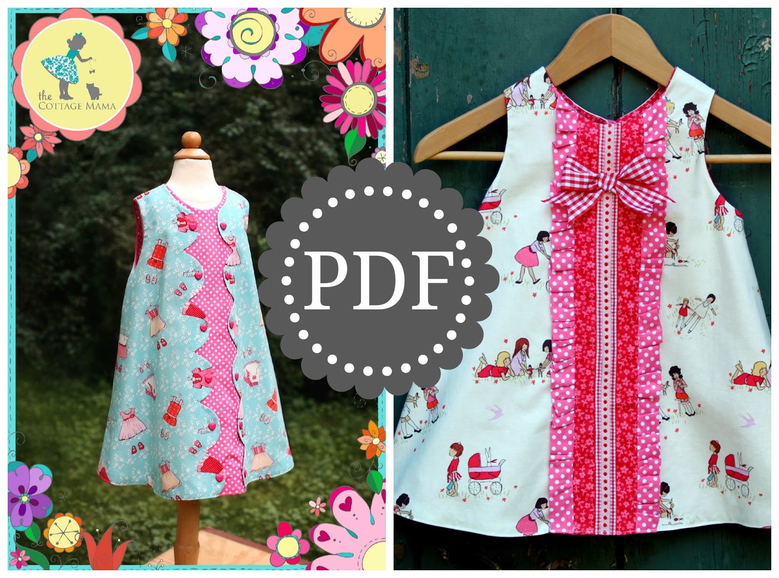 The Cottage Mama Sewing Patterns Now Availlable in PDF / Digital Form ...